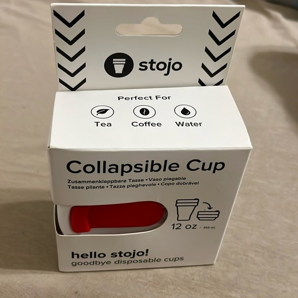 Stojo | Accessories | New Stojo Collapsible Cup Pocket Mug Travel On The Go | Poshmark